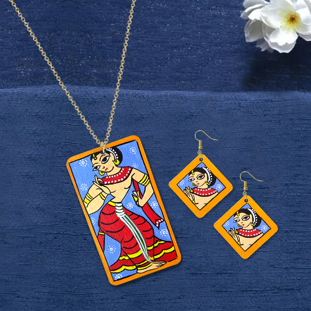 Penkraft | Kalighat Art on Jewellery DIY Kits | Order Now
