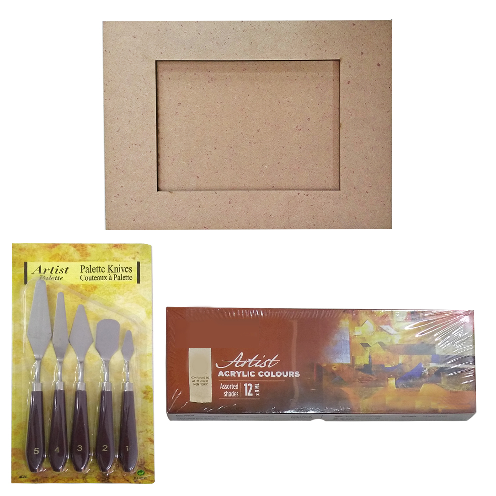 Penkraft | Knife Painting on Frame DIY Kits | Order Now