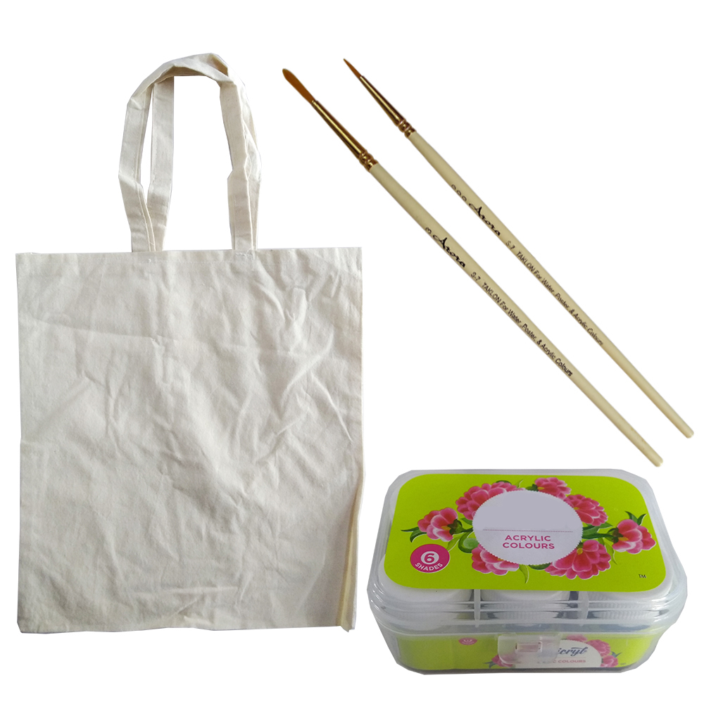 Penkraft | POP Art on Cloth Bag DIY Kits | Order Now